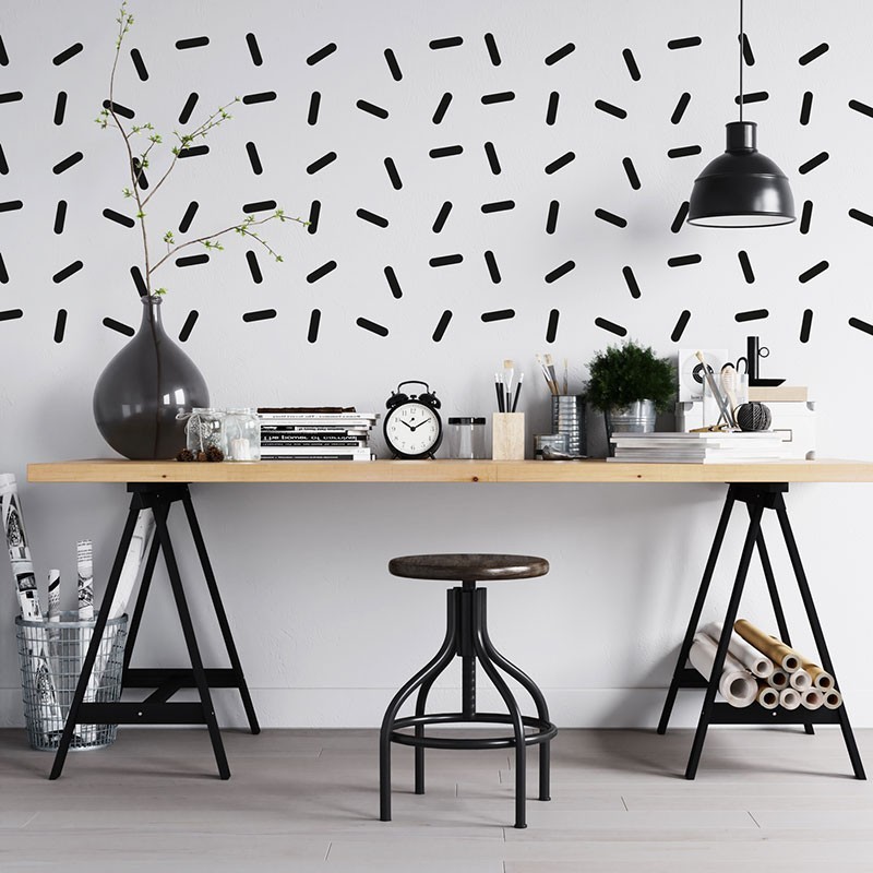 “Black Confetti” Wall Decal-Baby & Child - Order Online - Paper11